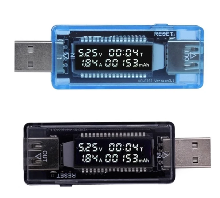 Kws-v21 Usb Current Voltage Capacity Tester Volt Current Voltage Detect ...