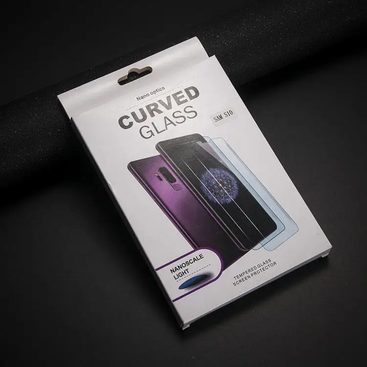 Uv Glue Full Cover Curved 3d Tempered Glass Screen Protector For Honor ...