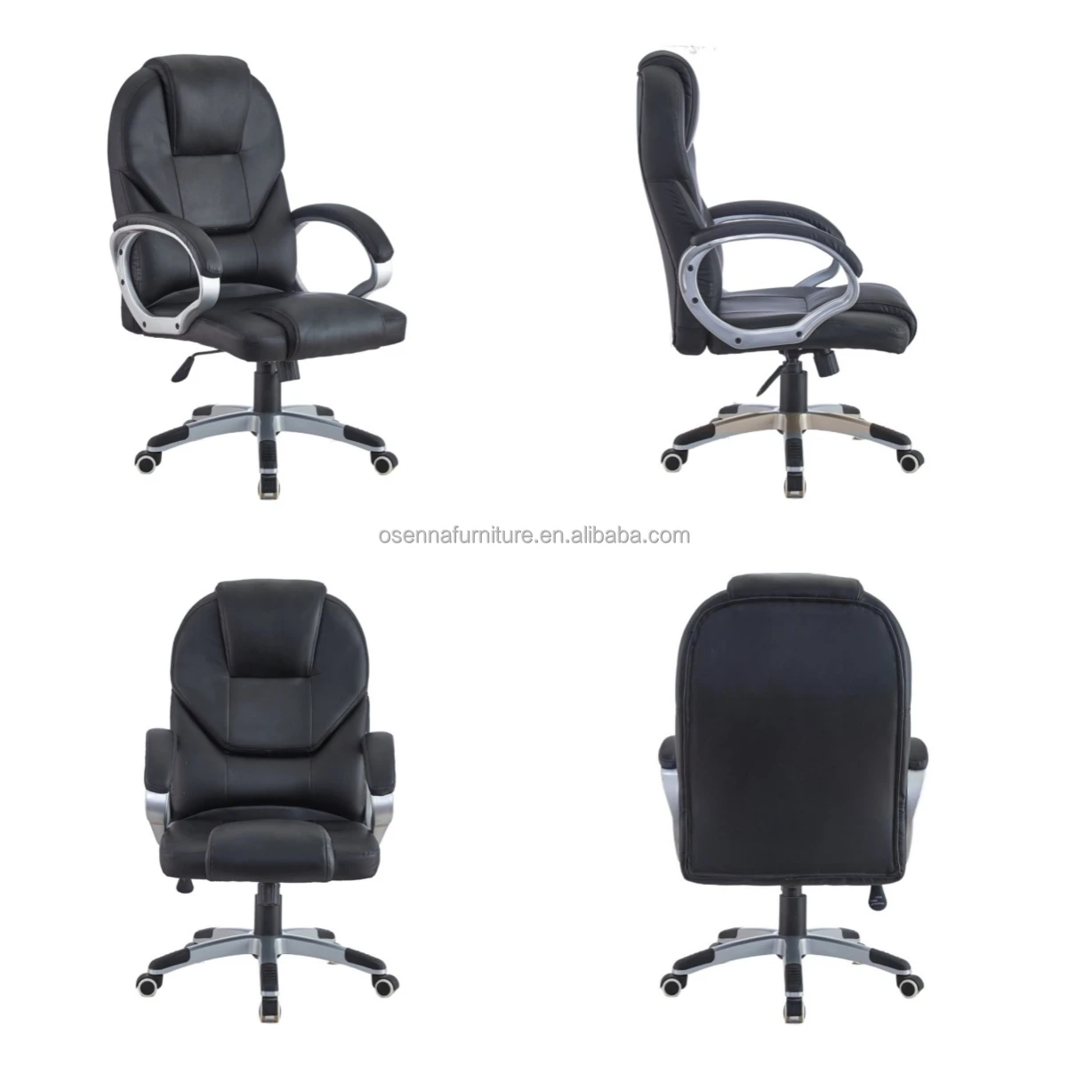 Classic Gold Office Chair Adjustable Leather Office Chair - Buy ...