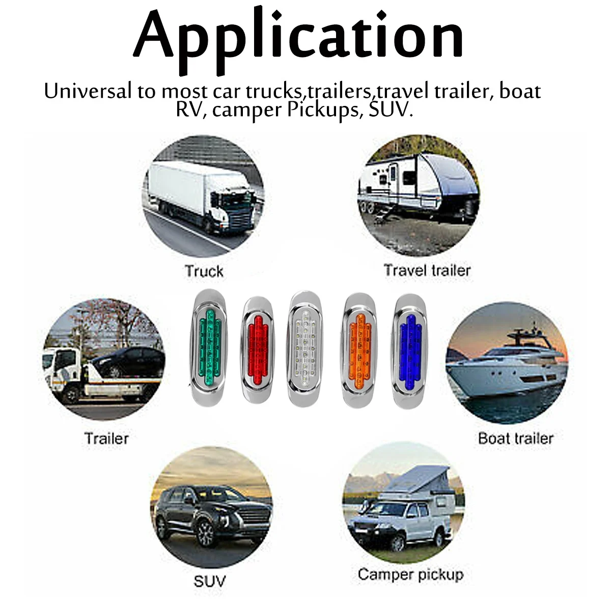 Hot Led Electroplating Side Light Truck Taillight High Quality Low ...