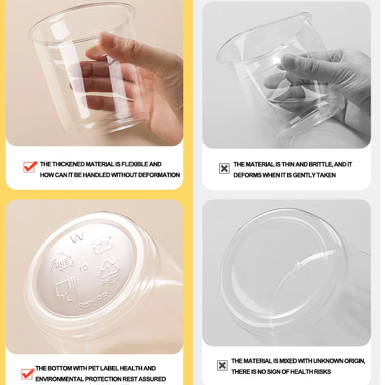 High Barrier Cup - Eco Friendly Disposable Plastic Cups