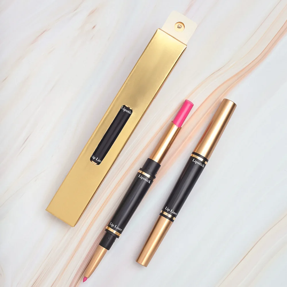 Wholesale Luxury Custom-lipstick-tubes Velvet Matte Bullet Lipstick 2 ...