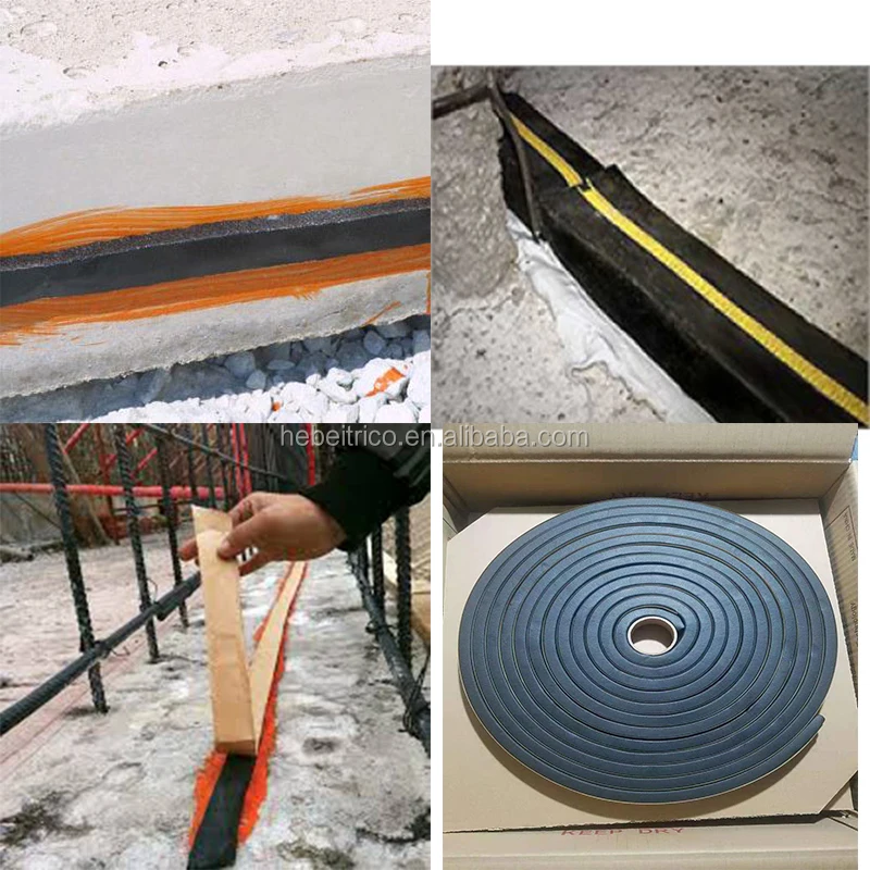 Hydrophilic Butyl Waterstop Seal Butyl Sealant For Precast Concrete ...