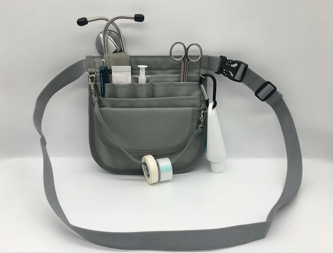 Portable Nurses Belt Organizer Quick Pick Pocket Medical Fanny Pack ...