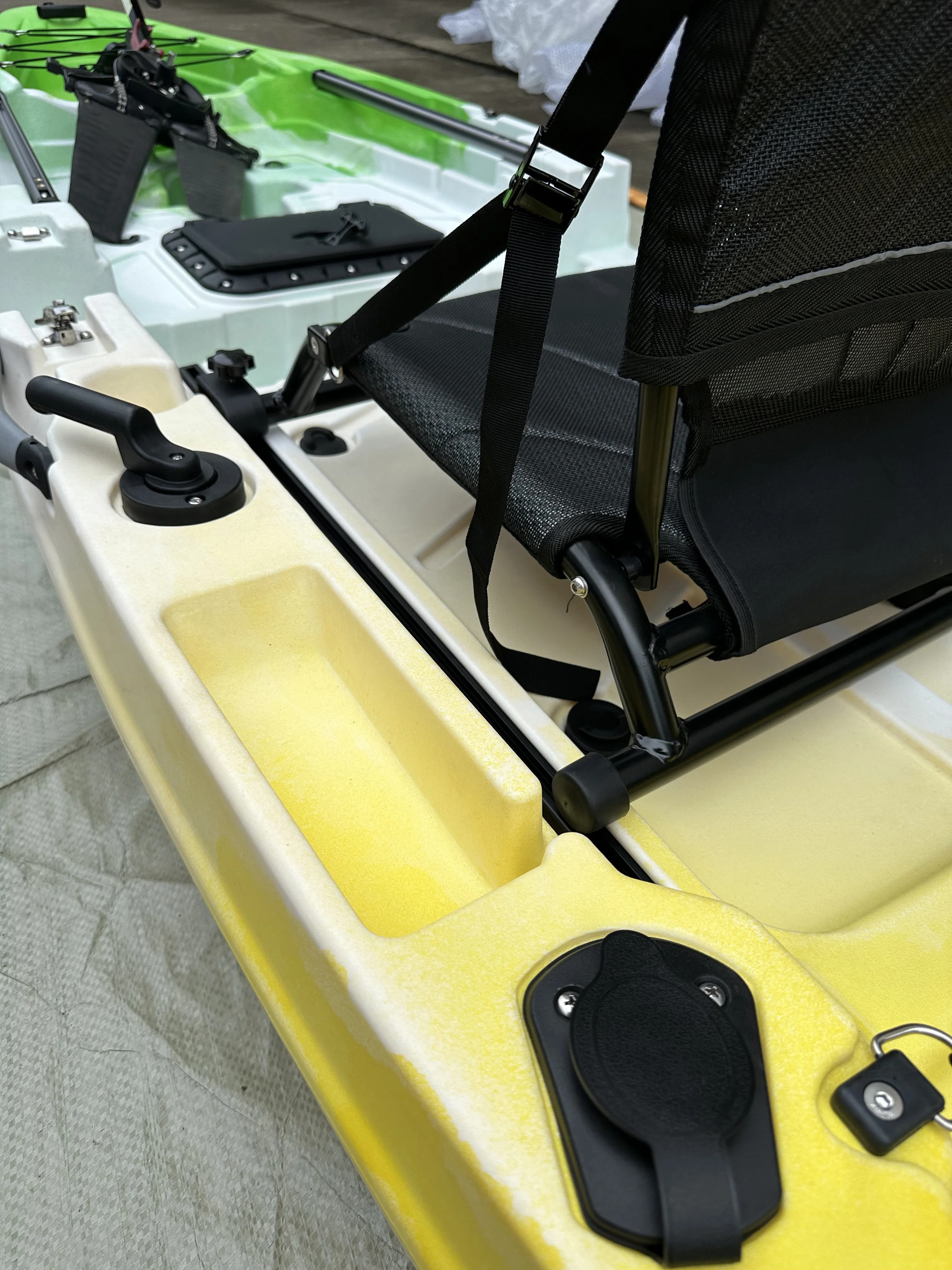 2 Piece Section Modular Detachable Kayak - Ideal for Fishing