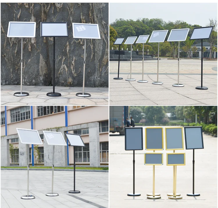 360 Degree Adjustable Outdoor Poster Display Stand From Professional ...