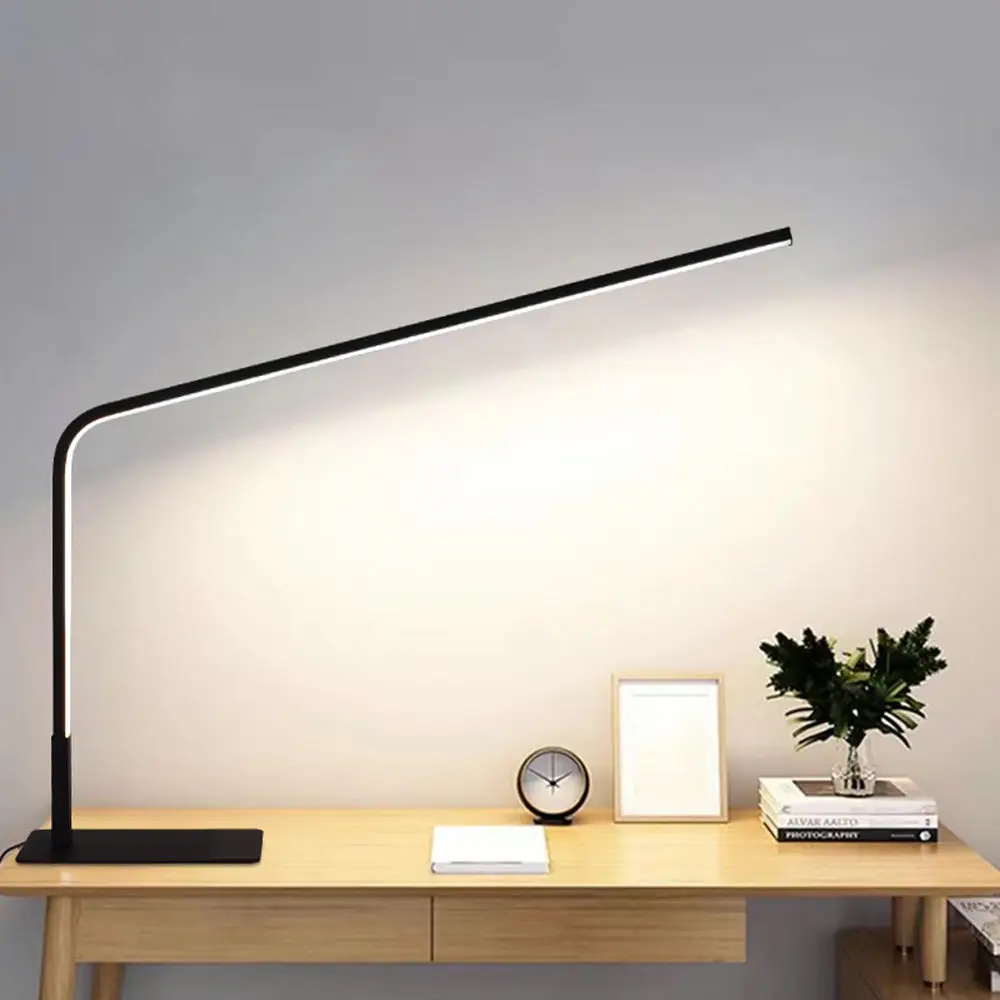 Modern Linear LED Table Light Eye Protection Living room Bedroom ...