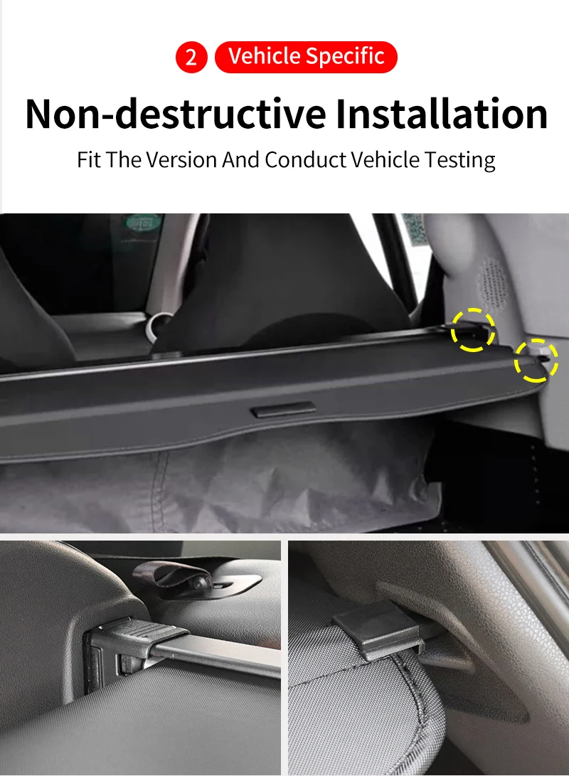 2024 Luxury Carbon Retractable Cargo Cover for Subaru Outback 2018