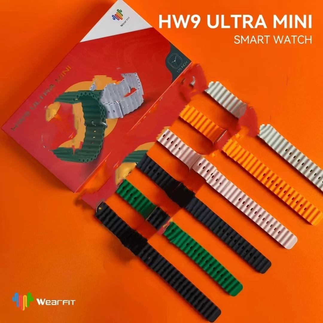 Hw9 Mini Smartwatch 1.75" Watch Hw9 Ultra Mini 41mm Sos Female Voice ...
