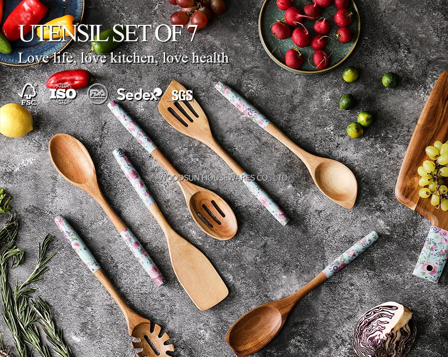 Woodsun Custom Kitchen Utensils Set Cooking Tools Kitchenware| Alibaba.com