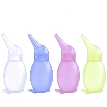 Silicone Re-usable Penguin Sniffer Baby Sniffing Preventing Suck Snot ...
