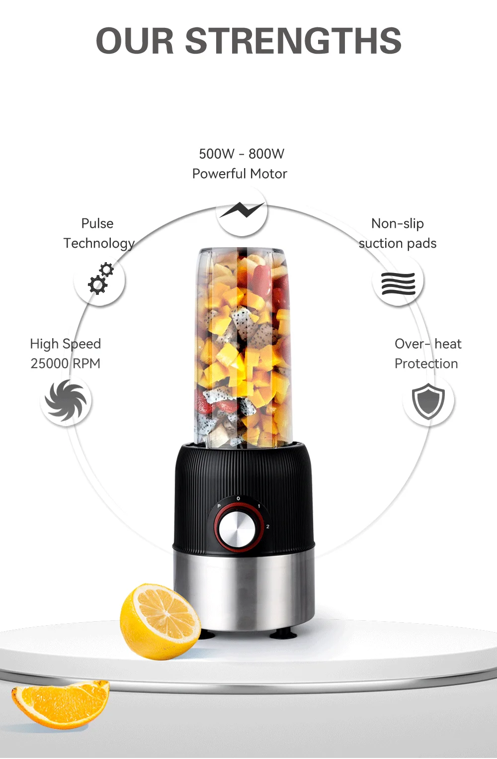 Portable Electric Mini Blender Mixer Shaker Mini Portable Blender Matte ...