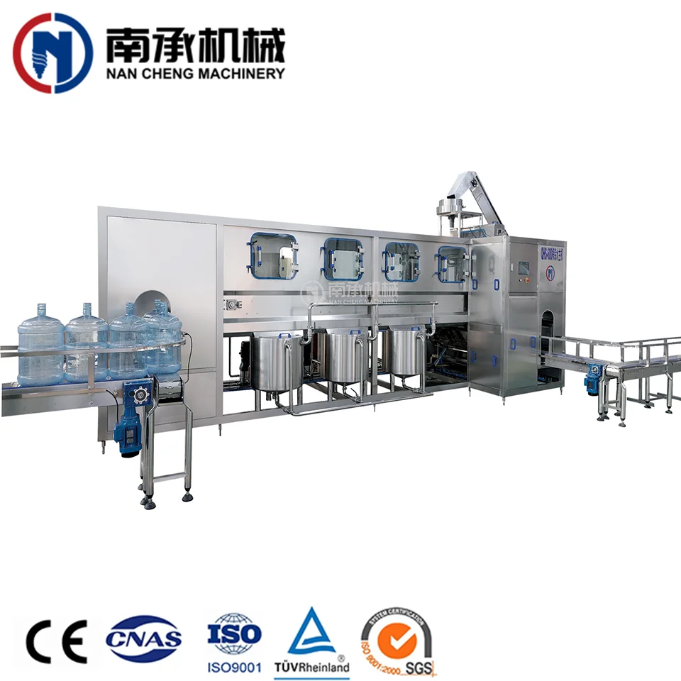 Fully automatic 5 gallon water filling machine circulating bucket water ...