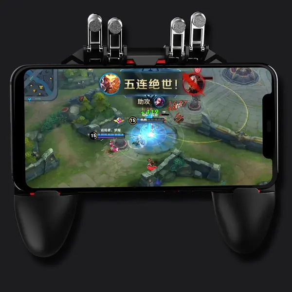 Ak66 Game Controller With Six Finger Gaming Controller For Mobile - Buy ...