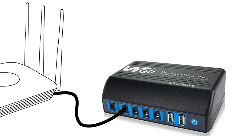 Custom 12v 2a Output Powerbank 18650 Portable Lithium Battery Power ...