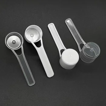 7.5g 15ml 15cc Plastic Measuring Spoon With Measuring Marking Flat Bottom,Good Quality Pp Scoop ...
