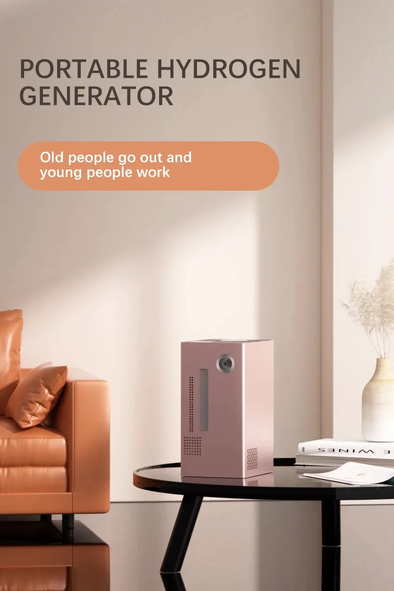 Molecular Hydrogen Inhalation Machine 150ml Portable Hydrogen Inhaler ...