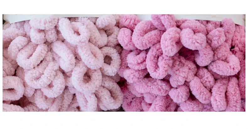 Yarncrafts Chenille Soft Loop Thread Yarn for Hand Knitting