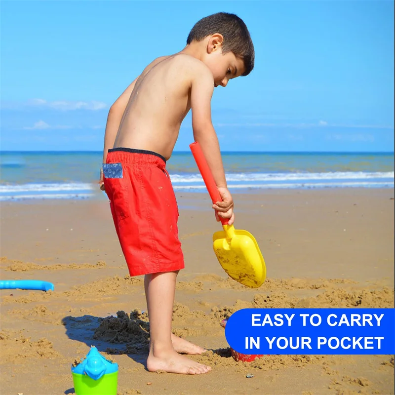 Sand Removal Bag Sand Remover for Beach Powder Pouch Sand Remover Brush ...