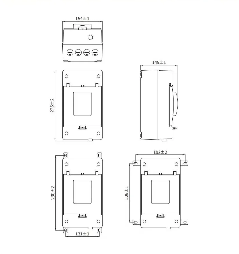 MOREDAY IP65 Waterproof Solar Combiner Box - Reliable Performance