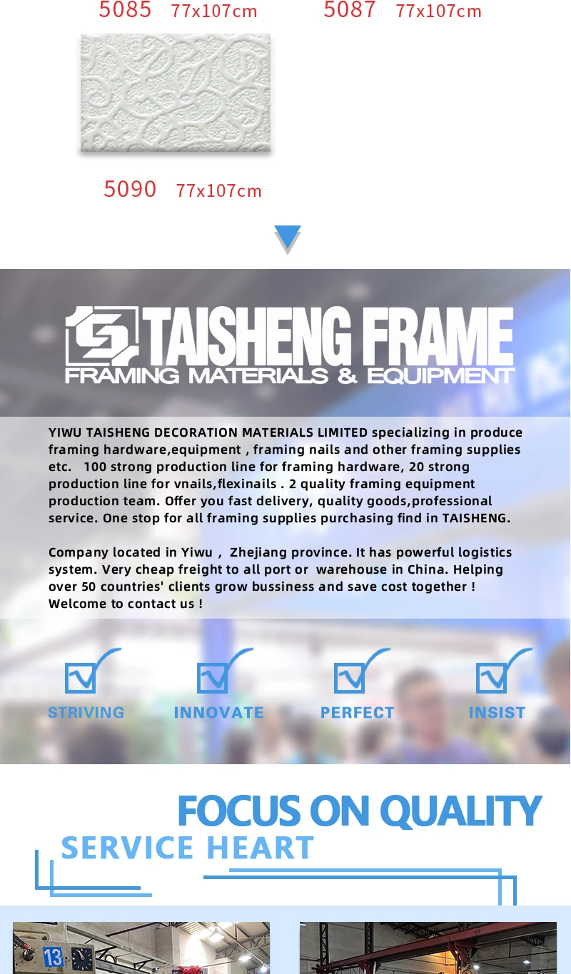 Wholesale Uncut Matboard for Photo Frames - Fotos Rahmen Passepartout