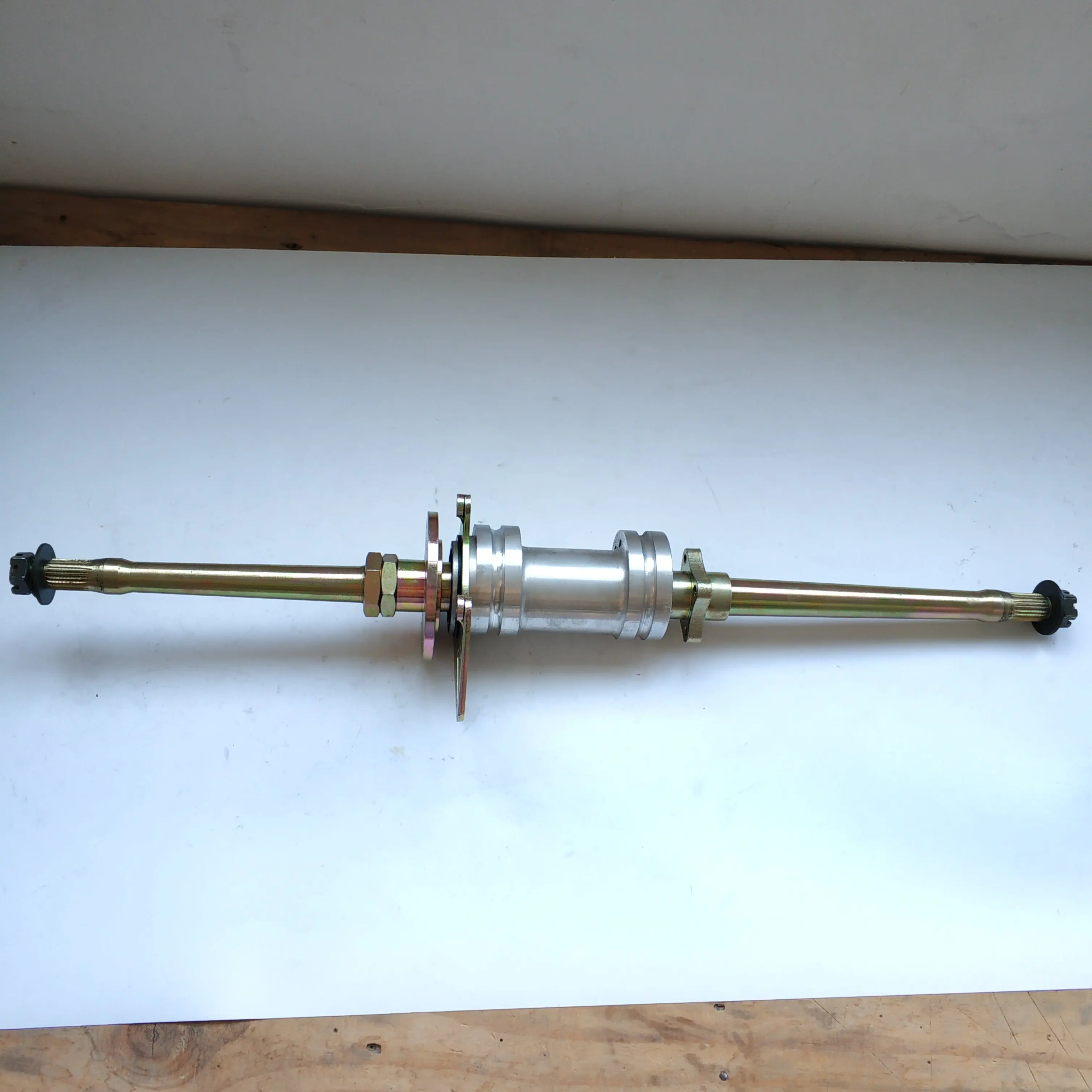 Rear Axle With Wheel Hub Flange Assy For Bashan 200cc Atv Quad Bs200 ...