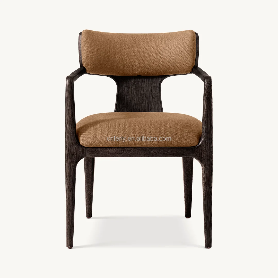 Custom Solid Oak Trestle Dining Table for Luxury Commercial Projects ...