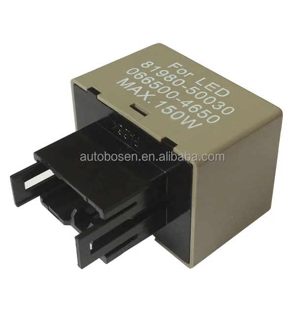 81980-50030 Turn Signal Flasher - Adjustable Relay for Toyota Lexus