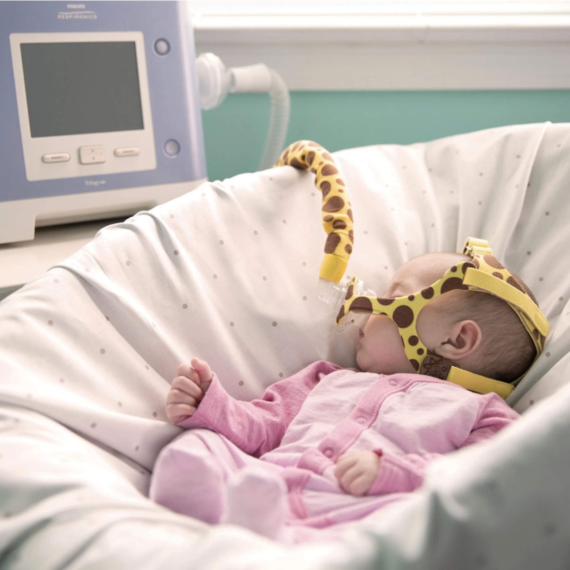 Replacement Pediatric Nasal Cpap Frame And Headgear For Philips Wisp ...