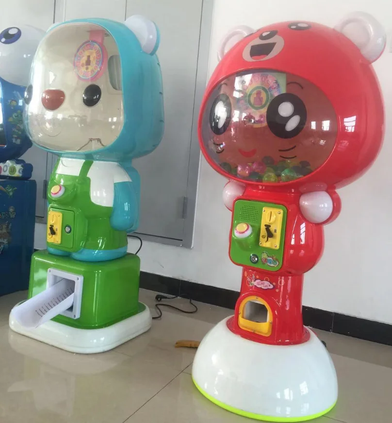 Hot Sale Coin Operated Gumball Gashapon Capsule Toy Machine