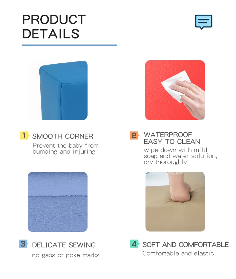 Toddler Baby Indoor Soft Foam Rainbow Arch Climber Set