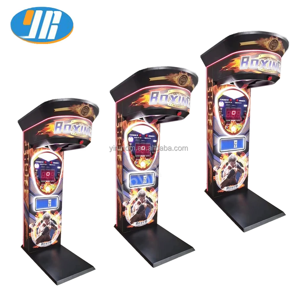Ultimate Big Punch Boxing Game Machine Cheap Coin Operated Digital ...