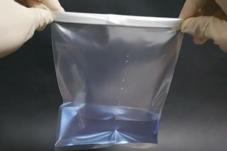 Laboratory 152X229MM Sterile Sample Bags Pouch with Wire Closure and ...