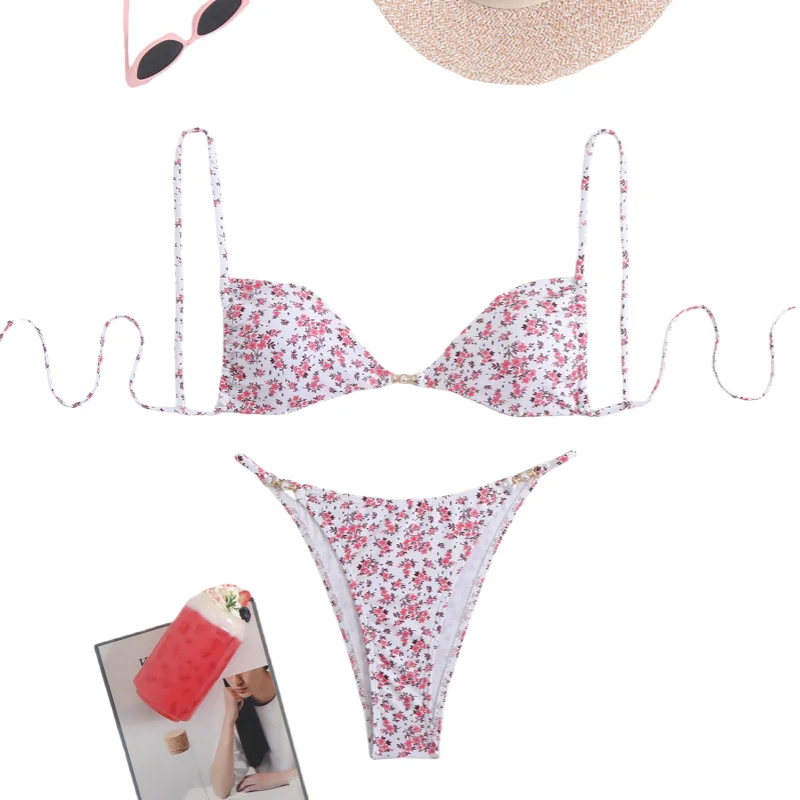 Shop Our Women's Two Piece Bikini Swimsuit Sexy Triangle Top