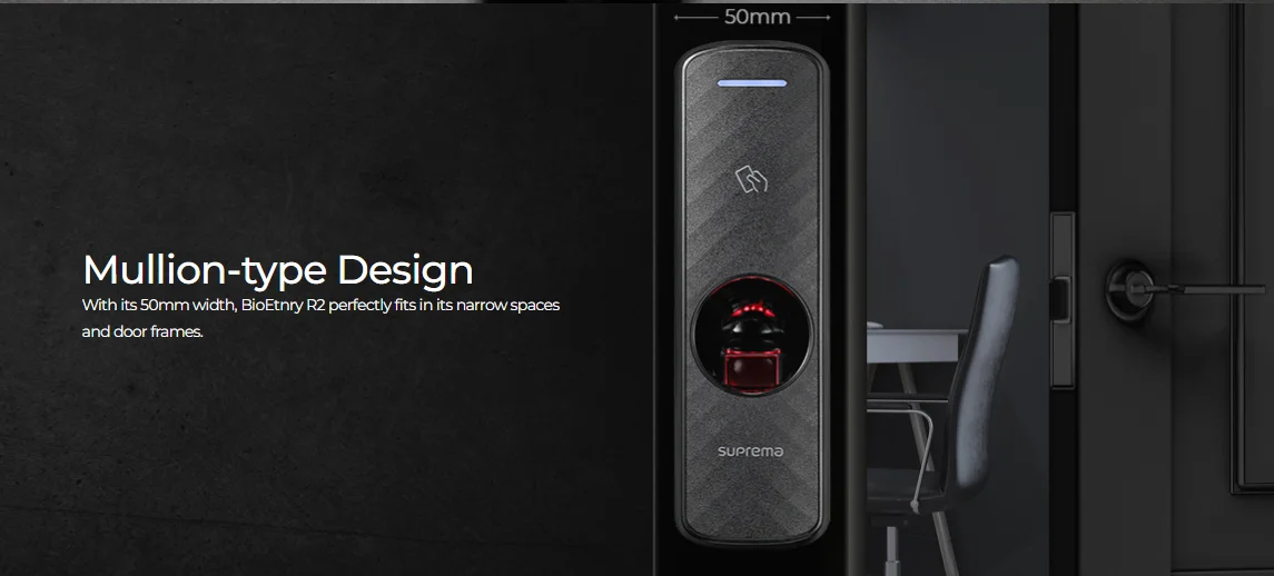 Suprema BioEntry R2 BER2-OD Security Biometric Fingerprint Door Control ...