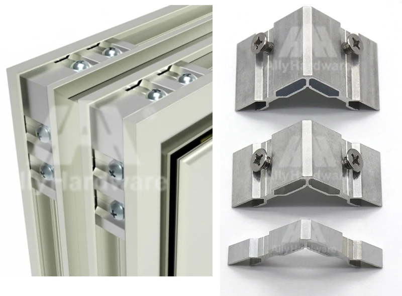 Aluminum Accessories Window And Door Frame Corner Joint Corner ...