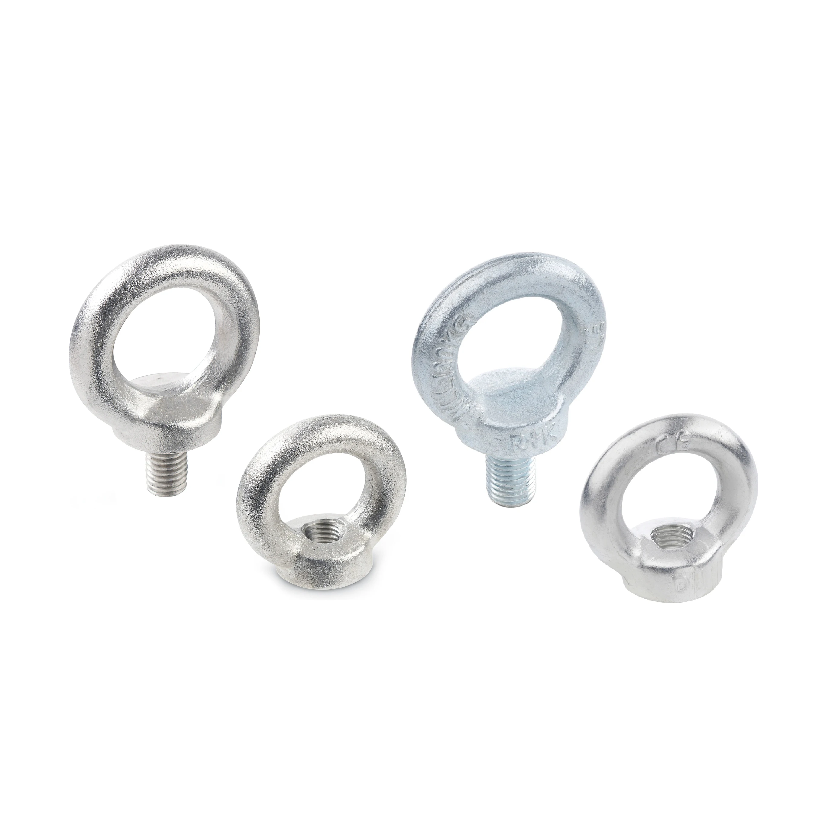 Forged Lifting Rigging Eye Bolt With Nut Din580 582 Stainless Steel Sus304 316 M8 Stainless ...