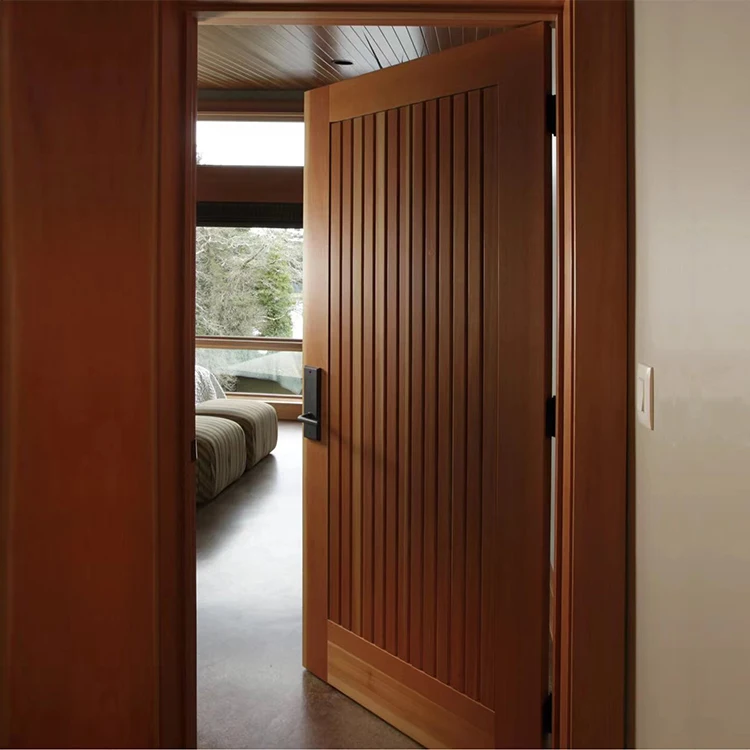 Wooden Bedroom Interior Solid Wooden Doors for House Main Entrance ...