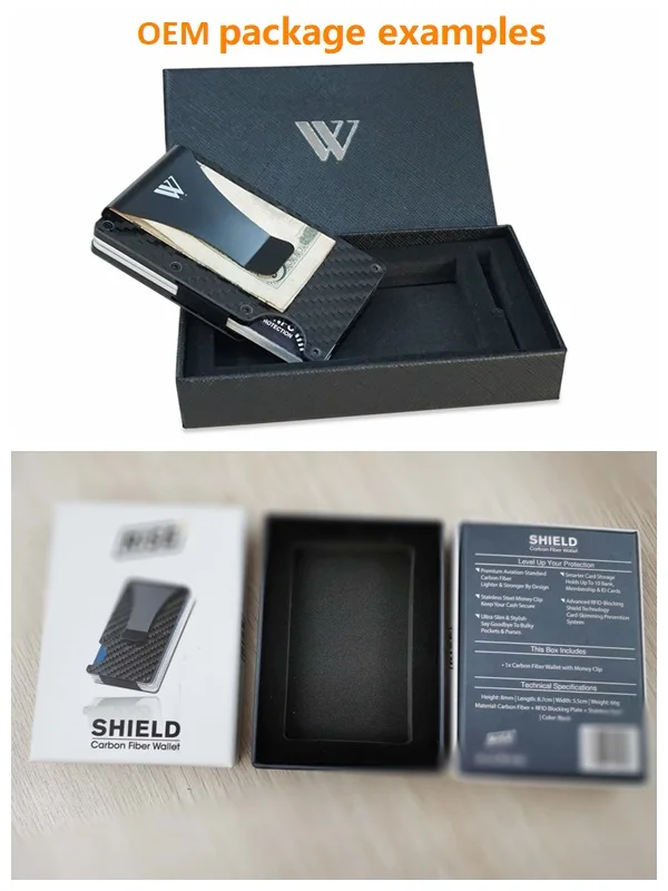 Lightweight Aluminum Cavity Coin Compartment Holder For Rfid Blocking ...