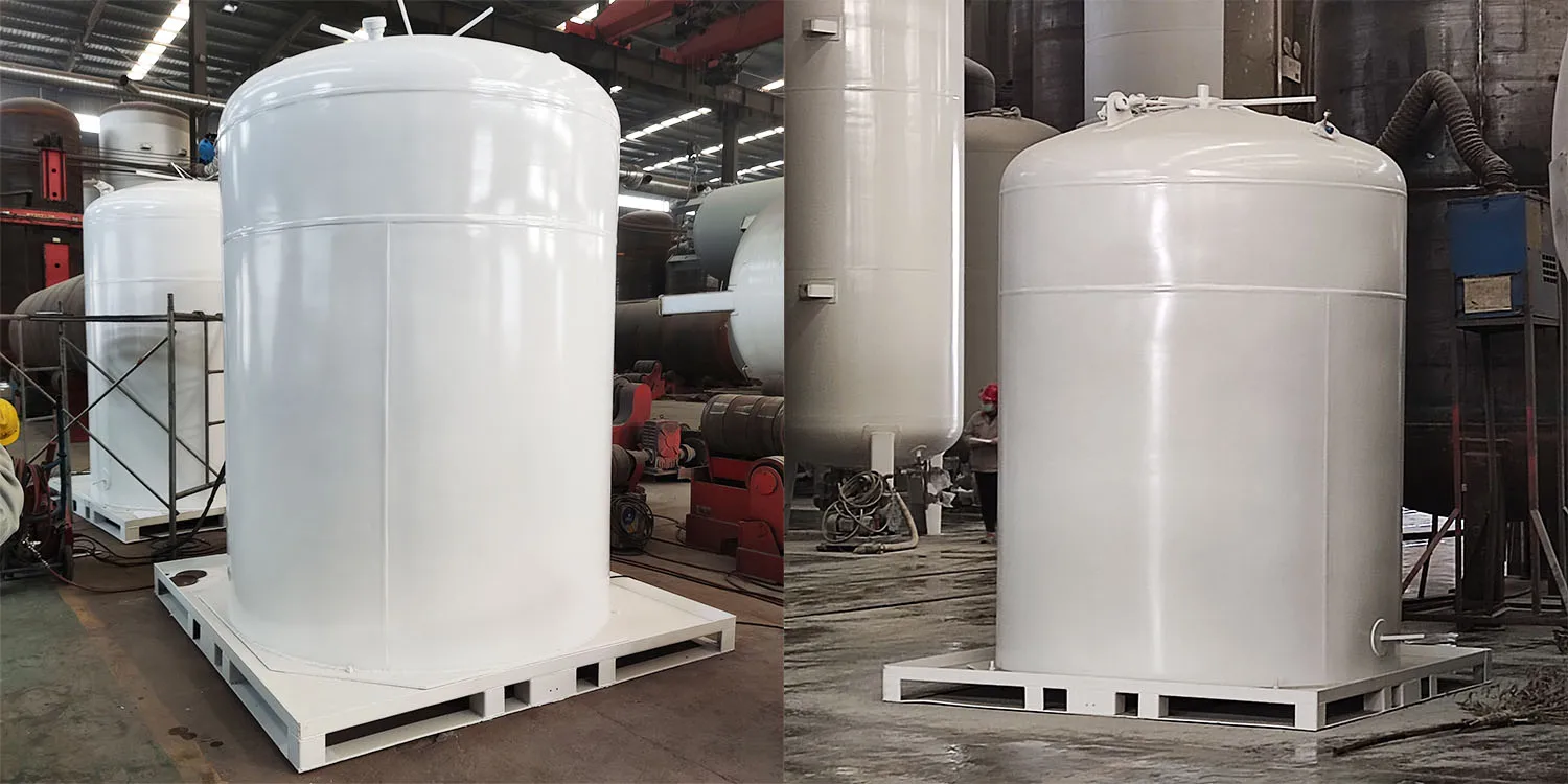 1000L Lar Micro Bulk Tank Mini Cryogenic Liquid Argon Storage Microbulk ...