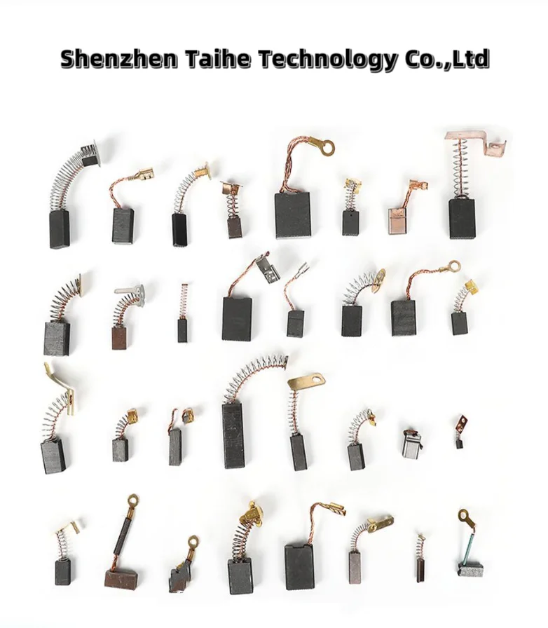 Customized Power Tool Carbon Brushes by Taihe - 3 Year Warranty