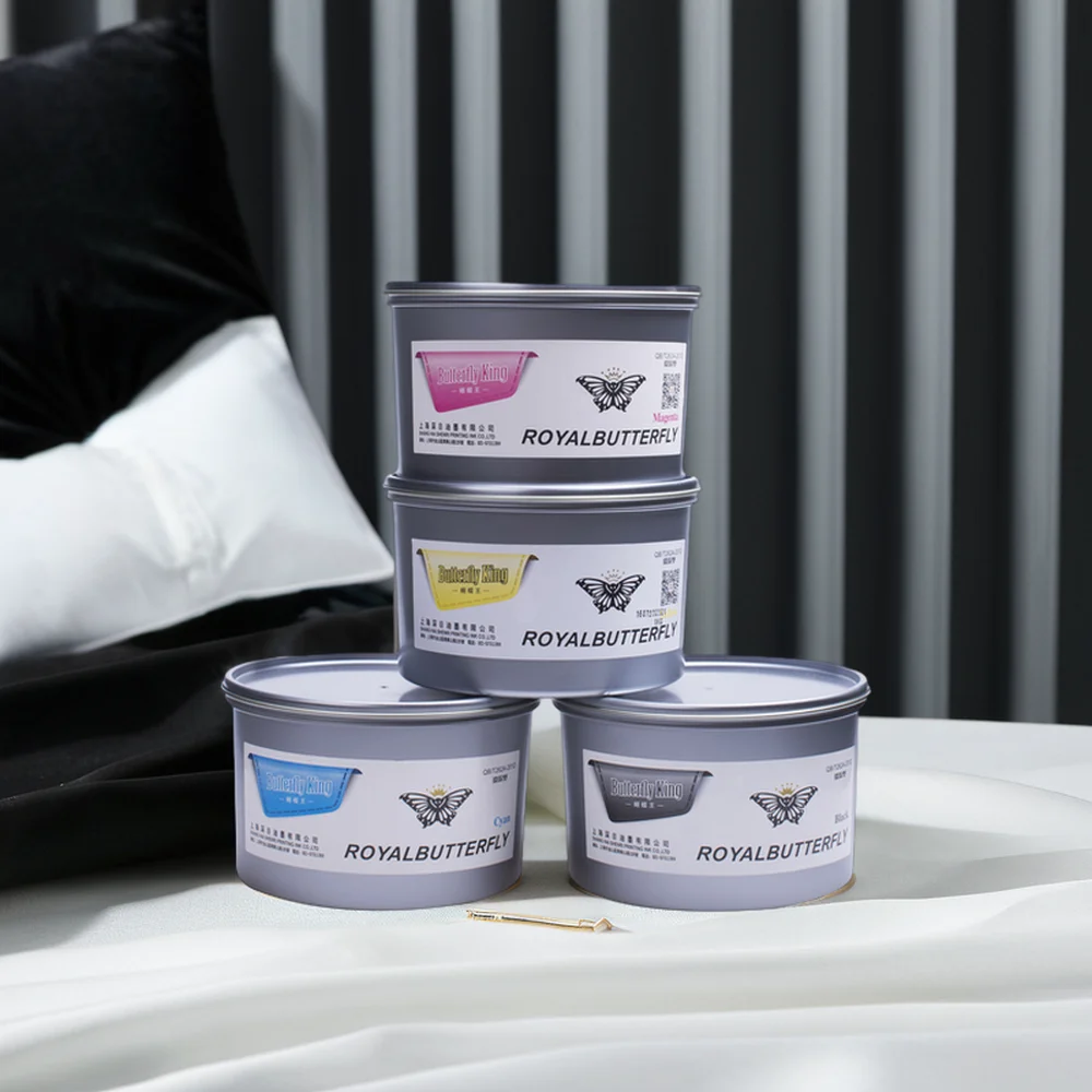 Yellow Model Royal Butterfly Sheet-fed Offset Printing Ink High Quality ...