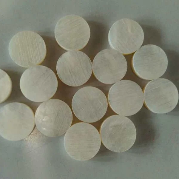 Natural White Mother Of Pearl Shell Button Blanks For Button Making ...