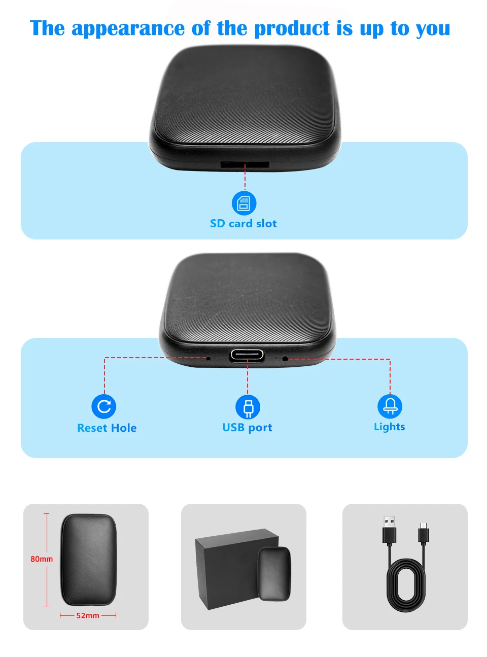 2+32g Wireless Carplay Android Auto Multimedia Video Box Adapter ...