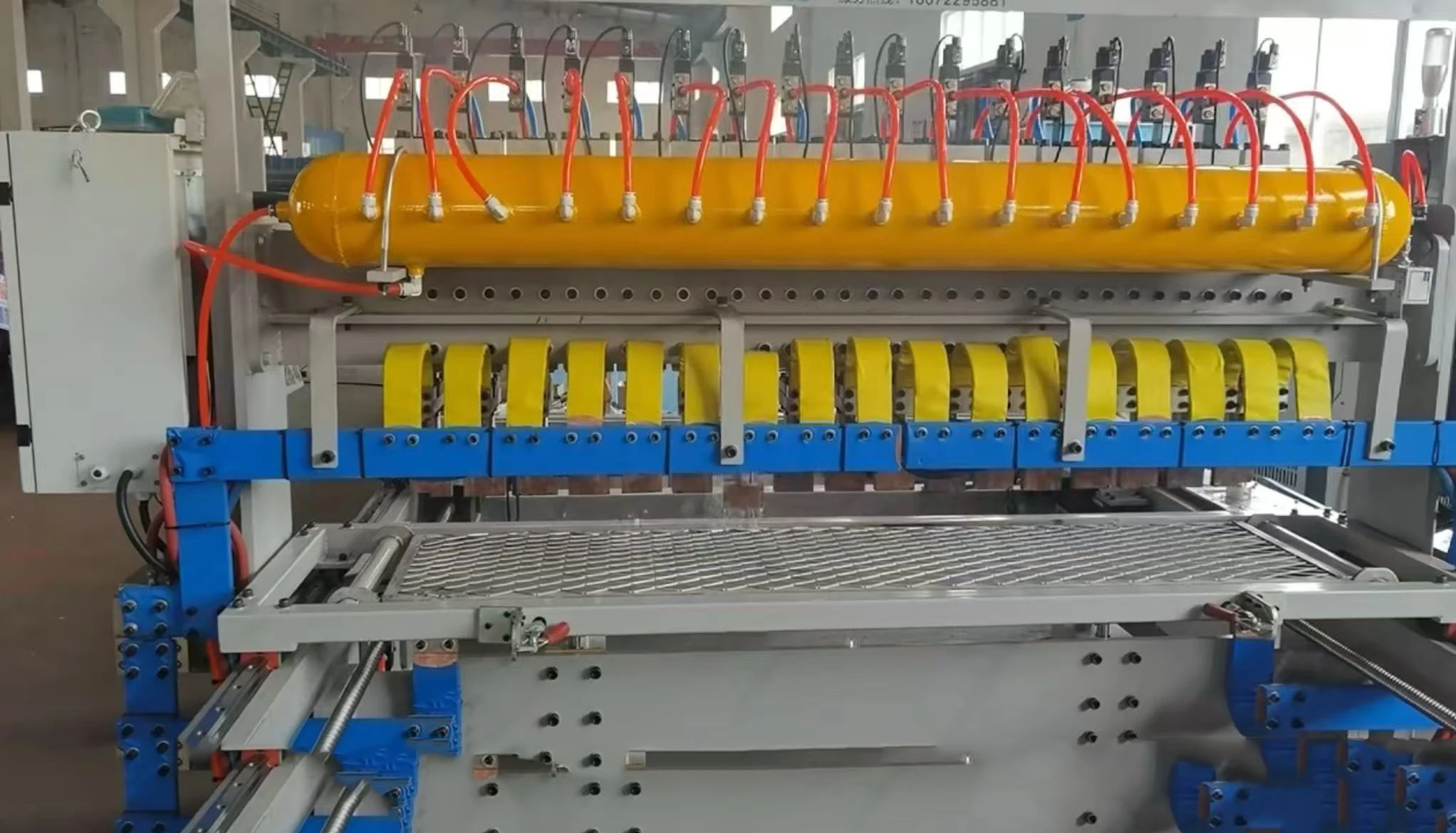 High-Speed Scaffold Mesh Plank Welding Machine VANHN HX-220 Stainless ...