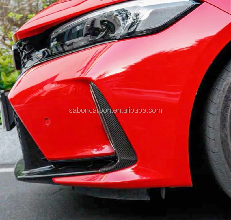 2023+ FL5 Type R Civic OEM Style Carbon Fiber Front Bumper Side Air ...