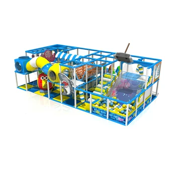 Custom Kids Indoor Outdoor Soft Play Equipment Naughty Castle With ...