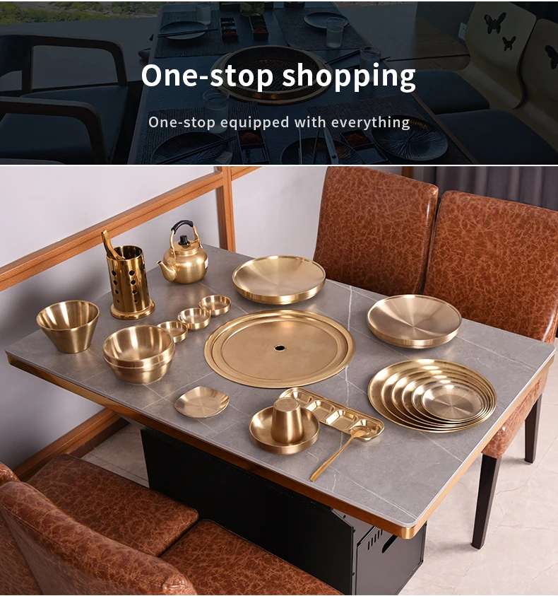 Commercial Smokeless Korean BBQ Table for Restaurants - Modern ...