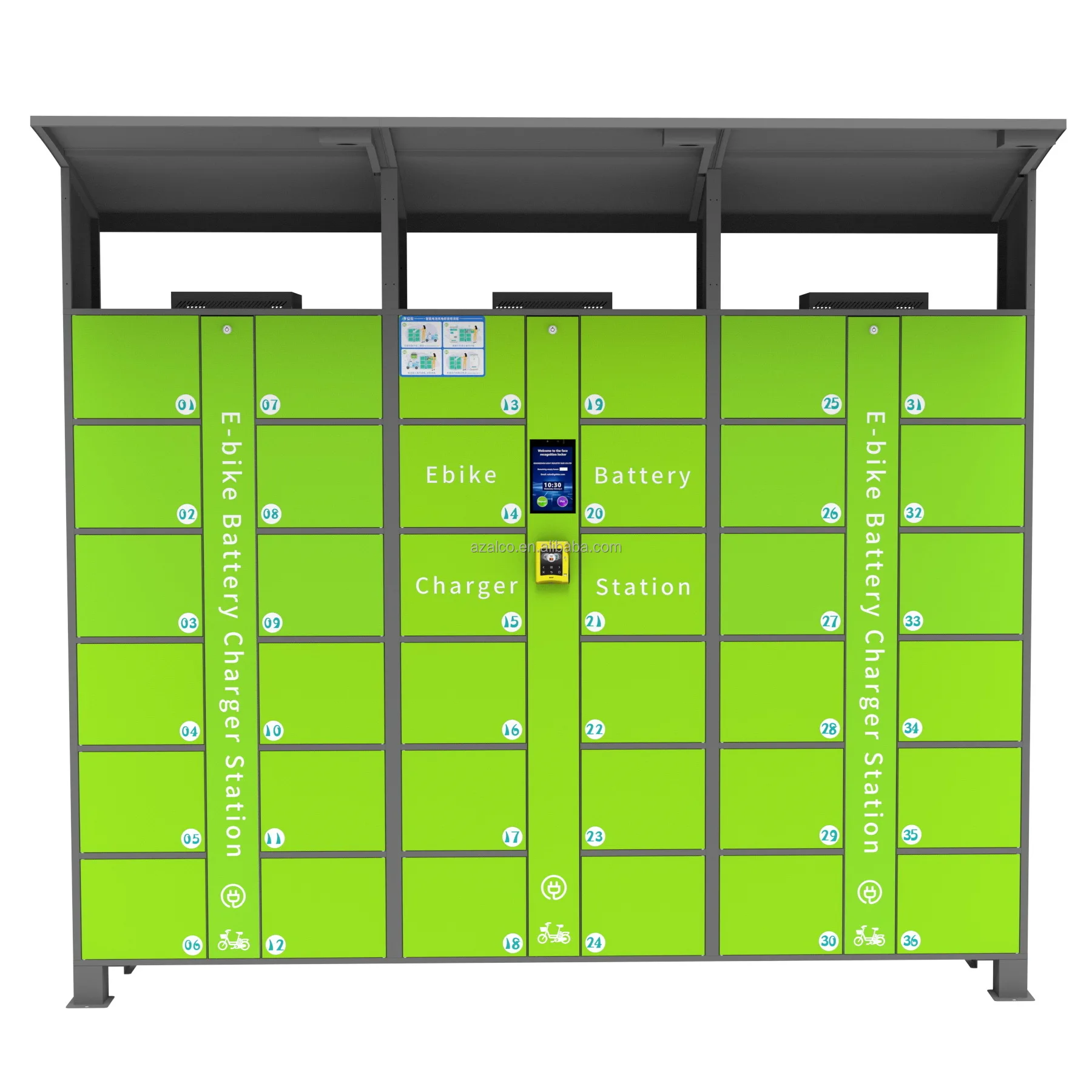 Intelligent Outdoor Battery Swapping Station for Electric Bikes ...