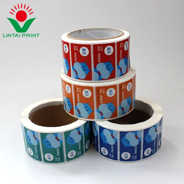 Customized Logo Die-cut Waterproof Cartoon Anime Cute Label Sticker For ...